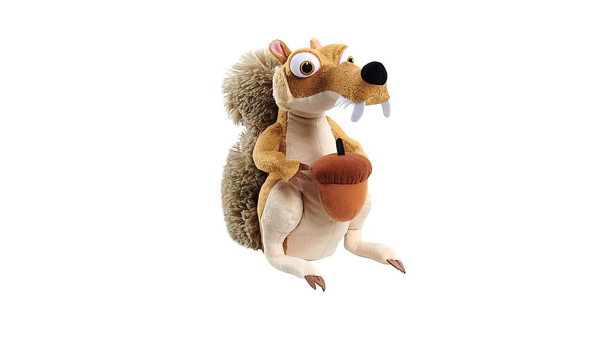 Ice Age Scrat Plush Toy - Interactive, Sounds & Ideal for Kids 3+
