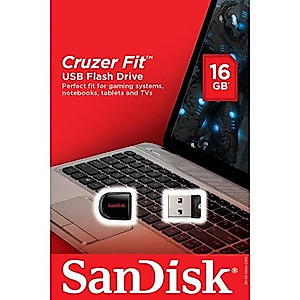 SanDisk Cruzer Fit USB 16GB Flash Drive Thumbdrive
