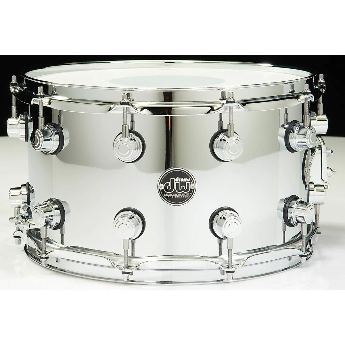DW Performance Series Steel 8 x 14-inch Snare Drum - Polished