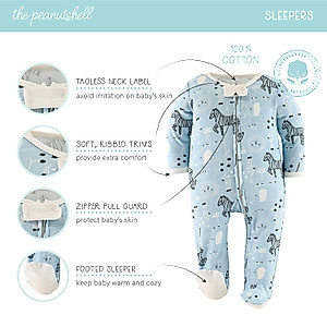 The Peanutshell Newborn Clothes & Essentials Set, 30 Piece Baby Layette Gift Set, 0-3 Month Outfits, Safari
