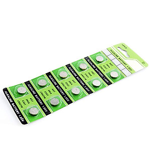 Cotchear AG7 Coin Battery 395A LR927 SR927SW LR57 SR927 Button Cell Batteries [10Pcs/Pack]