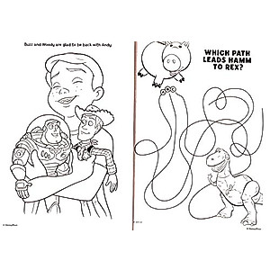 Pixar Disney Toy Story - Gigantic Coloring & Activity Book - 200 Pages