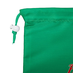 BLUE PANDA Soccer Party Drawstring Favor Bags (12 x 10 in, 12 Pack)