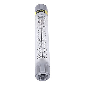 Liquid Flow Meter, Accuracy Flowmeter Tube Type Durable Acrylic 1-10GPM for Factory