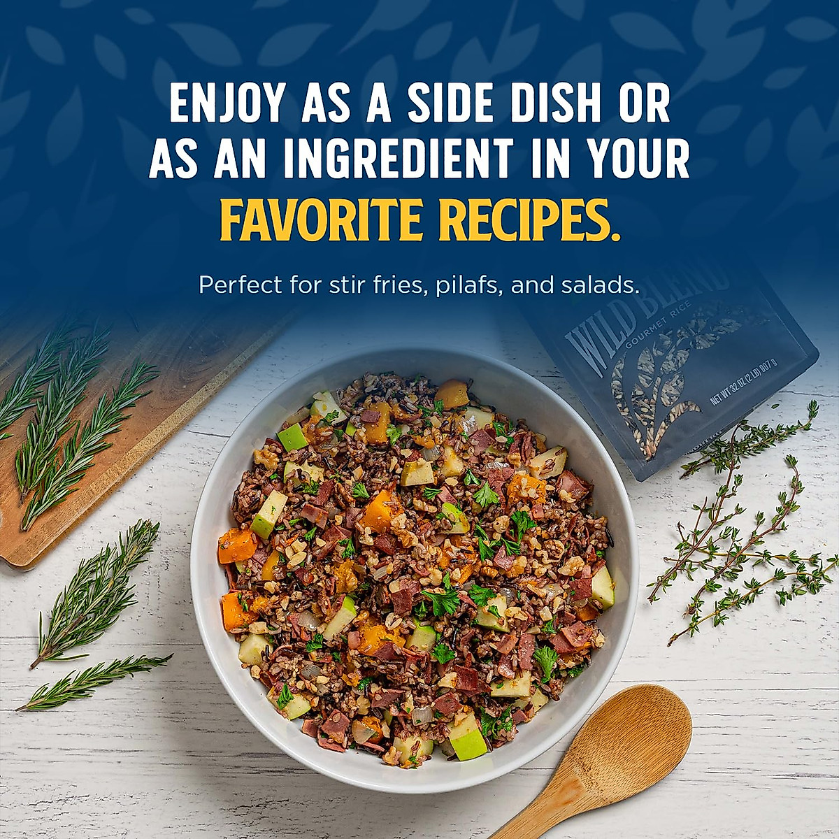 Lundberg Regenerative Organic Certified Wild Blend Rice – Brown, Red & Black Varieties, 32 Oz