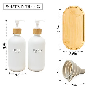 Kitchen Soap Dispenser Set