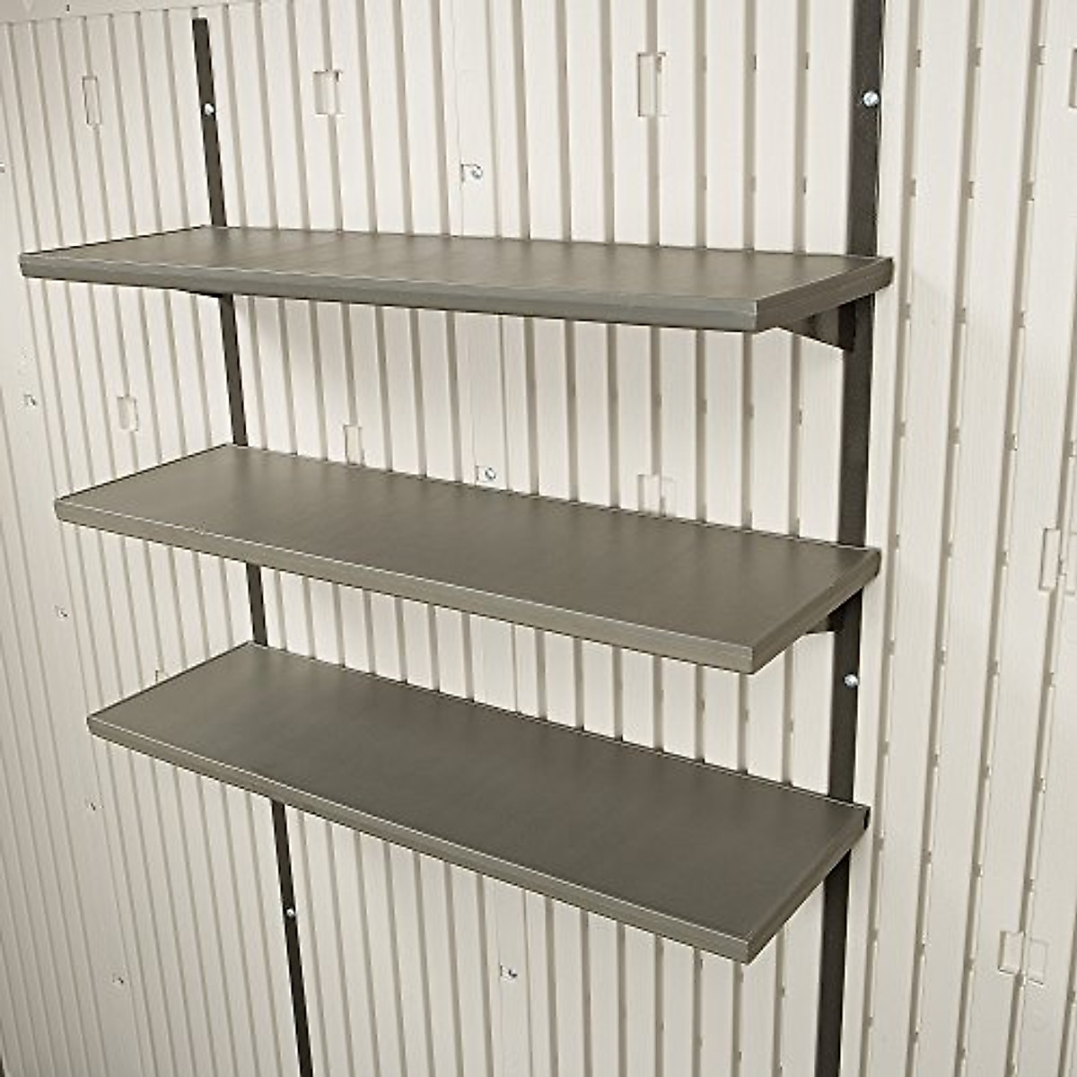 Lifetime 60236 11 x 18.5 Ft. Outdoor Storage Shed, 11 x 18.5, Desert Sand