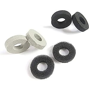 Jayamer 1 Pair Thumbstick Assist Assistant Ring for PS5 Xbox One Switch Pro PS4 Sponge Auxiliary Ring Analog Stick Aim (Easy)