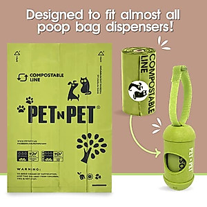 Pet N Pet Dog Poop Bags Refills, Dog Bags For Poop, 240 Doggie Poop Bags For Dogs, Dog Poop Bag Rolls, Dog Waste Bags Doggie Bags, Thick Doggy Poop Bags, Pet Waste Bags, Cat Poop Bags, Doggy Bags