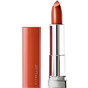 Maybelline Color Sensational Made for All Lipstick, Crisp Lip Color & Hydrating Formula, Spice For Me, Orange Brown, 1 Count