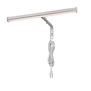 Westinghouse 7501100 14 Inch, 4 Watt Adjustable LED Picture Light, Brushed Nickel Finish, 3000K