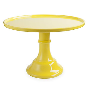 Twine Yellow Melamine Cake Stand, Cupcake Stand, Home Decor, Food Service, Dessert Accessory, Yellow, Set of 1