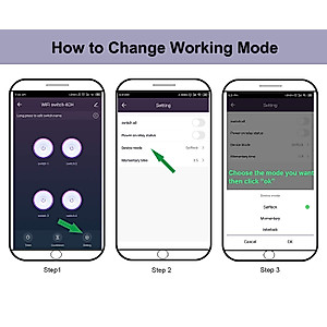 4 Channel WiFi Momentary Inching Relay Self-Locking Switch Module Smart Life/Tuya APP Control WiFi Relay Module for Garage Door Opener, DC 7-32V WiFi Relay Switch Compatible with Alexa Goolge Home