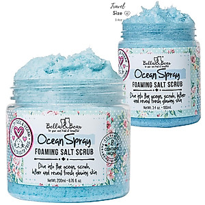 Bella & Bear Ocean Spray Scrub, No Sulphates, Parabens, No Harmful Chemicals, Cruelty-Free, Vegan-Friendly, Exfoliating, 6.7oz