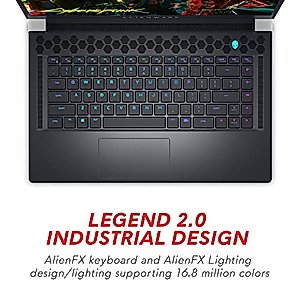 Alienware x15 R1 VR Ready Gaming Laptop - 15.6 inch FHD 360Hz Display, Intel Core i7-11800H, 16GB DDR4 RAM, 1TB SSD, HDMI, WiFi, NVIDIA GeForce RTX 3070 8GB GDDR6, Windows 11 Home - White