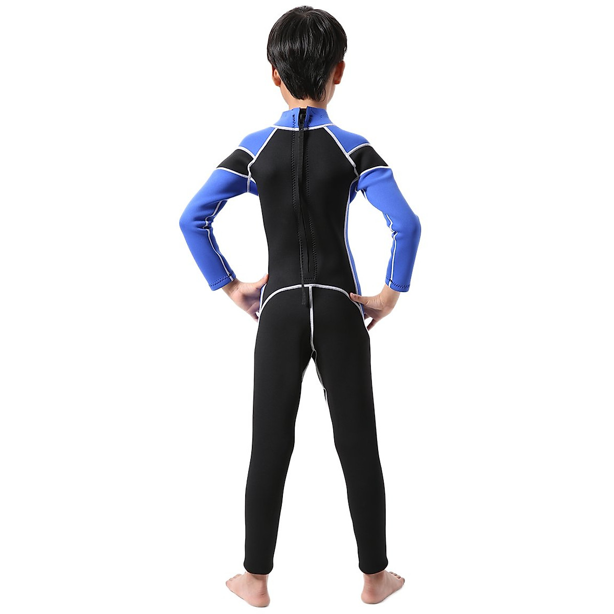 Cokar Neoprene Wetsuit One Piece Swimsuit for Kids Boys Girls UV Protection for Swim Surf Snorkel Scuba Diving
