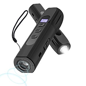 Dog Bark Deterrent Devices, Anti Barking Device for Dogs Training & Behavior Aids, Rechargeable Ultrasonic Dog Bark Control Devices with Digital Display, Portable Dog Training Tools for Indoor Outdoor