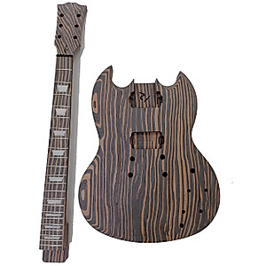 DIY Electric Guitar Kits for sg Guitar Solid Body Build your own guitar