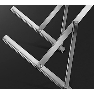 Mounting Bracket for 9000-24000BTU Condenser Ductless Mini Split Air Conditioner Heat Pump Systems, Support Condenser up to 360 lbs, Rust Free Stainless Steel,(Type1)