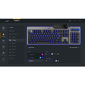 Mountain Everest Core Mechanical Gaming Keyboard - USB Hub - Cherry MX Hot-Swappable Switches - RGB Backlit (Gunmetal Gray, Speed Silver - Fastest & Linear)