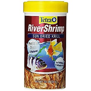 Tetra RiverShrimp 0.92 Ounce, Natural Shrimp Treat For aquarium Fish, Red, Model Number: 77017