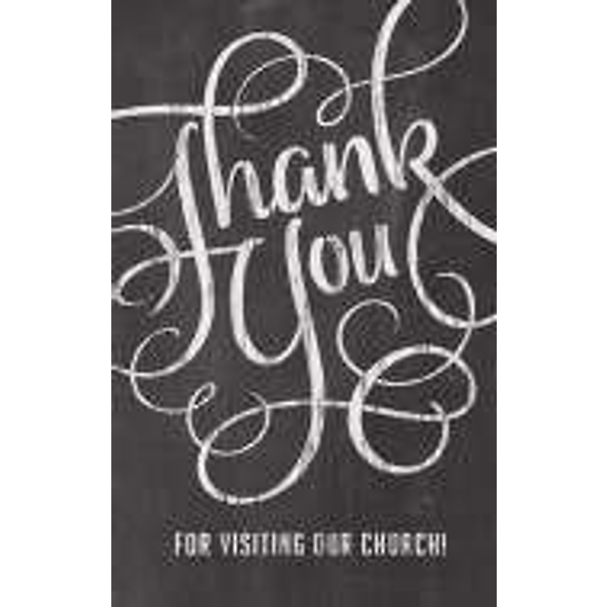 Postcard-Thank You For Visiting Our Church (Pack of 25)