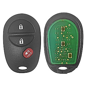 2 NEW Replacement For 2005-2016 TACOMA Keyless Entry Remote Control GQ43VT20T By AutoKeyMax