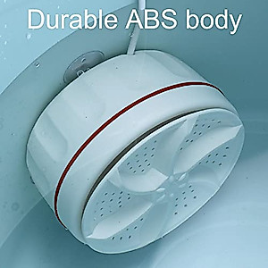 FAMURE Mini Washing Machine 3 in 1 Portable Ultrasonic Turbine Washer, Personal Washing Machine for Baby Clothes/Socks/Underwear/Bra, Mini Washing Machine for Home Travel Business Camping Rv Trip