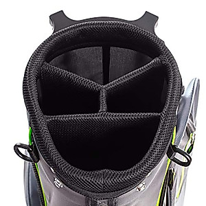 Izzo Golf Izzo Ultra Lite Stand Golf Bag with Dual-Straps & Exclusive Features, Natural