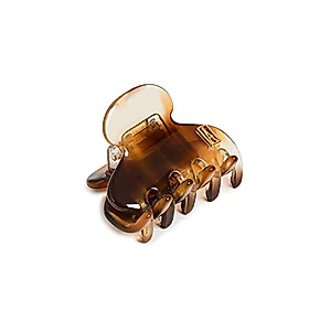 Alexandre de Paris Women's Antidote Small Jaw Clip, Brown, One Size