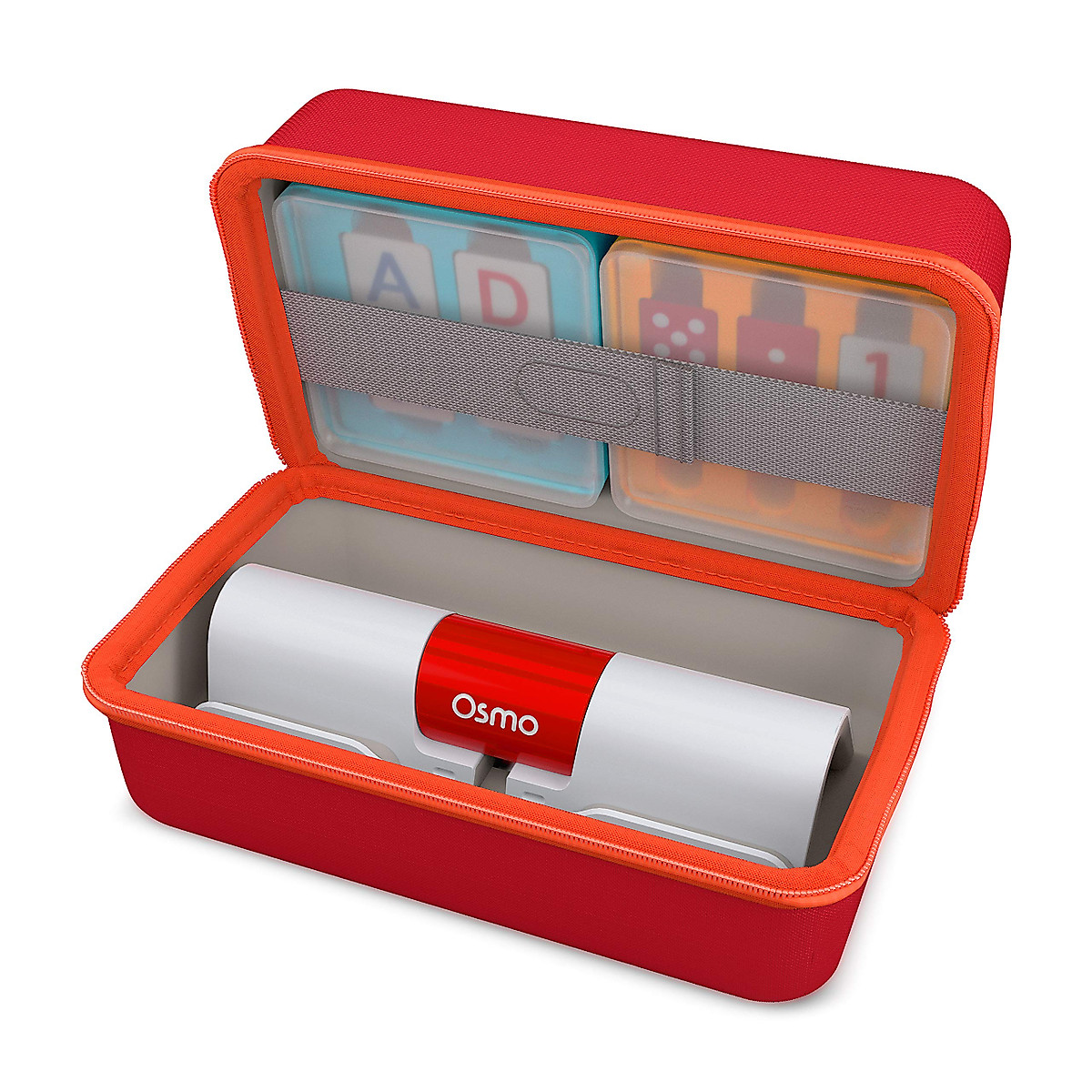 Osmo - Genius Starter Kit for iPad + Grab & Go Small Storage Case Bundle (for iPad Starter Kits) (Osmo iPad Base Included)