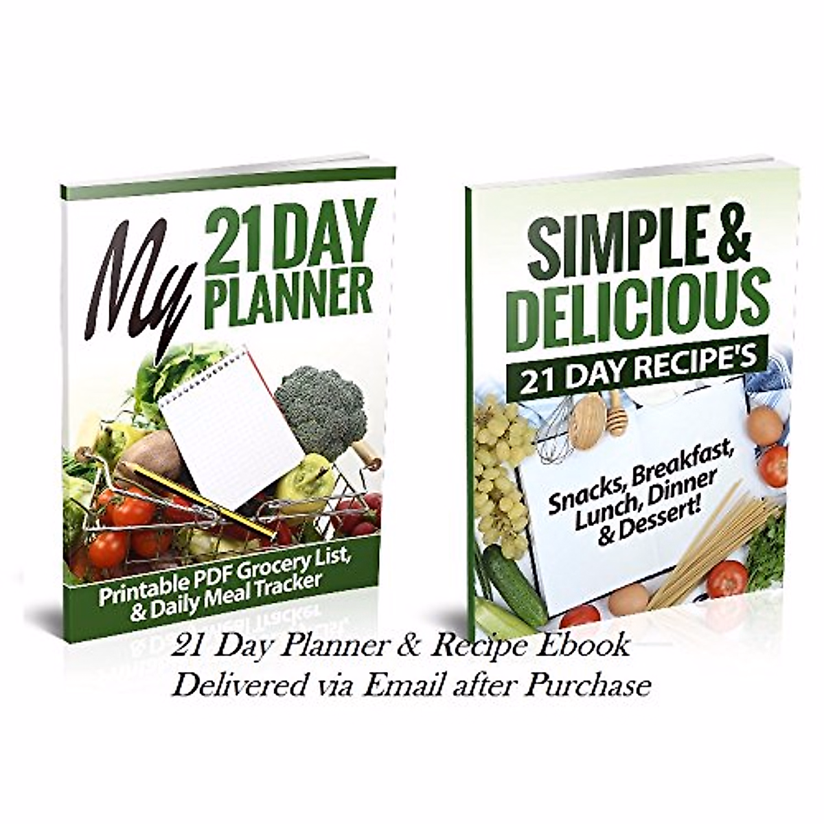 21 Day LABELED Efficient Nutrition Portion Control Containers Kit (14-Piece) + COMPLETE GUIDE + 21 DAY PLANNER eBOOK + RECIPE eBOOK, BPA FREE Color Coded Meal Prep System for Diet and Weight Loss