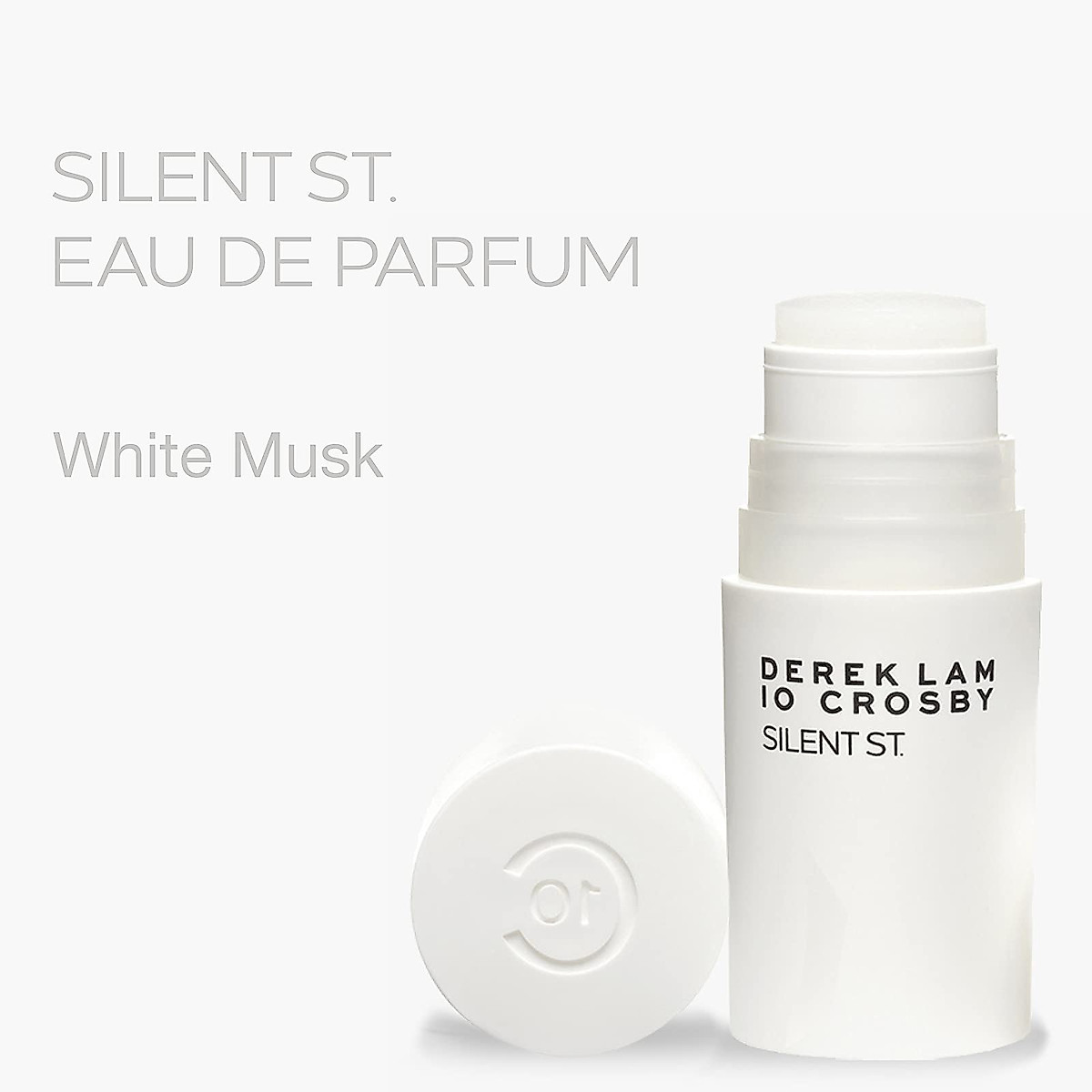 Derek Lam 10 Crosby - Silent St - 0.12 Oz Eau De Parfum - A Floral White Musk - Solid Stick Perfume For Women - Light, Powdery, Clean Notes