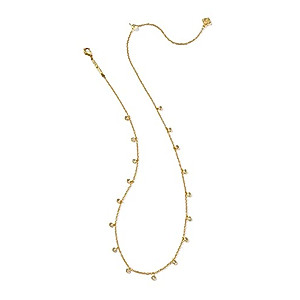 Kendra Scott Ameila Chain Necklace in 14k Gold-Plated Brass, Fashion Jewelry for Women