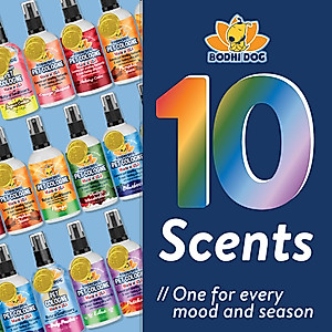 Bodhi Dog Natural Dog Cologne (Pumpkin Spice) - Premium Scented Deodorizing Pet Perfume with Conditioner for Dogs & Cats - Keeps Pets Fresh & Clean - Gentle and Safe Formula, Made in USA (4 Fl Oz)