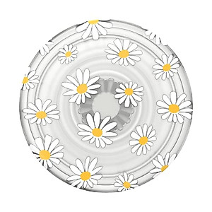 PopSockets Plant-Based Phone Grip with Expanding Kickstand, Eco-Friendly PopSockets for Phone - Translucent He Loves Me Not