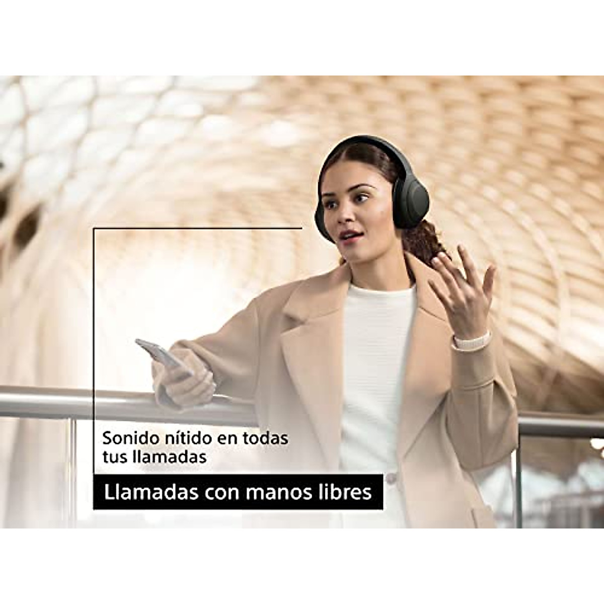 Sony WH-1000XM4 Wireless Premium Noise Canceling Overhead Headphones - 30hr Battery Life, Over Ear Style with Mic for Phone-Call and Alexa Voice Control - Black International Version