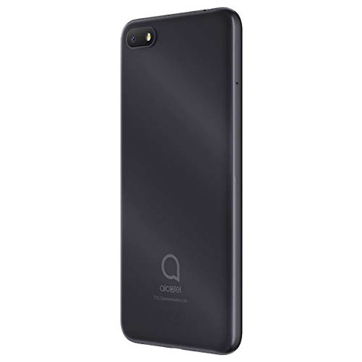 Alcatel 1V (2020) 5001J Factory Unlocked Smartphone Dual SIM 16 GB + 2 GB, 13MP 4G LTE GSM Fingerprint Octa-Core Android Pie T-Mobile AT&T Mint Simple Mobile Global (Black)