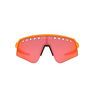 Oakley Men's Oo9465 Sutro Lite Sweep Rectangular Sunglasses, Orange/Prizm Trail Torch, 39 mm