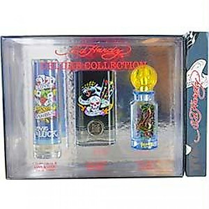 Ed Hardy deluxe Collection 3 Piece Gift Set for Men