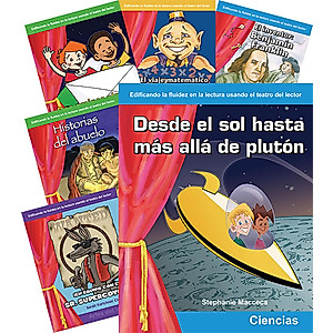 Teacher Created Materials - Reader's Theater (Spanish) - 8 Book Set - Grades 3-4 - Guided Reading Level K - Q