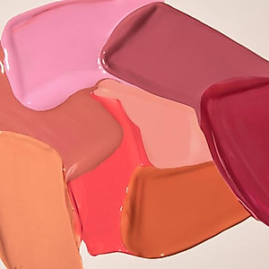 FLOWER Beauty Liquid Blush Makeup Bomb Color Drops -Silky Lightweight Formula + Gel Cream Blush for Cheeks - Radiant + Glossy Finish - Buildable + Lightweight Formula - Cruelty-Free + Vegan (Pinched)