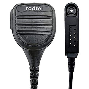 Radtel Heavy Duty Speaker Mic Microphone Compatible with BaoFeng Waterproof Radio UV-9R (or Plus) BF-A58 BF-9700 GT-3WP…