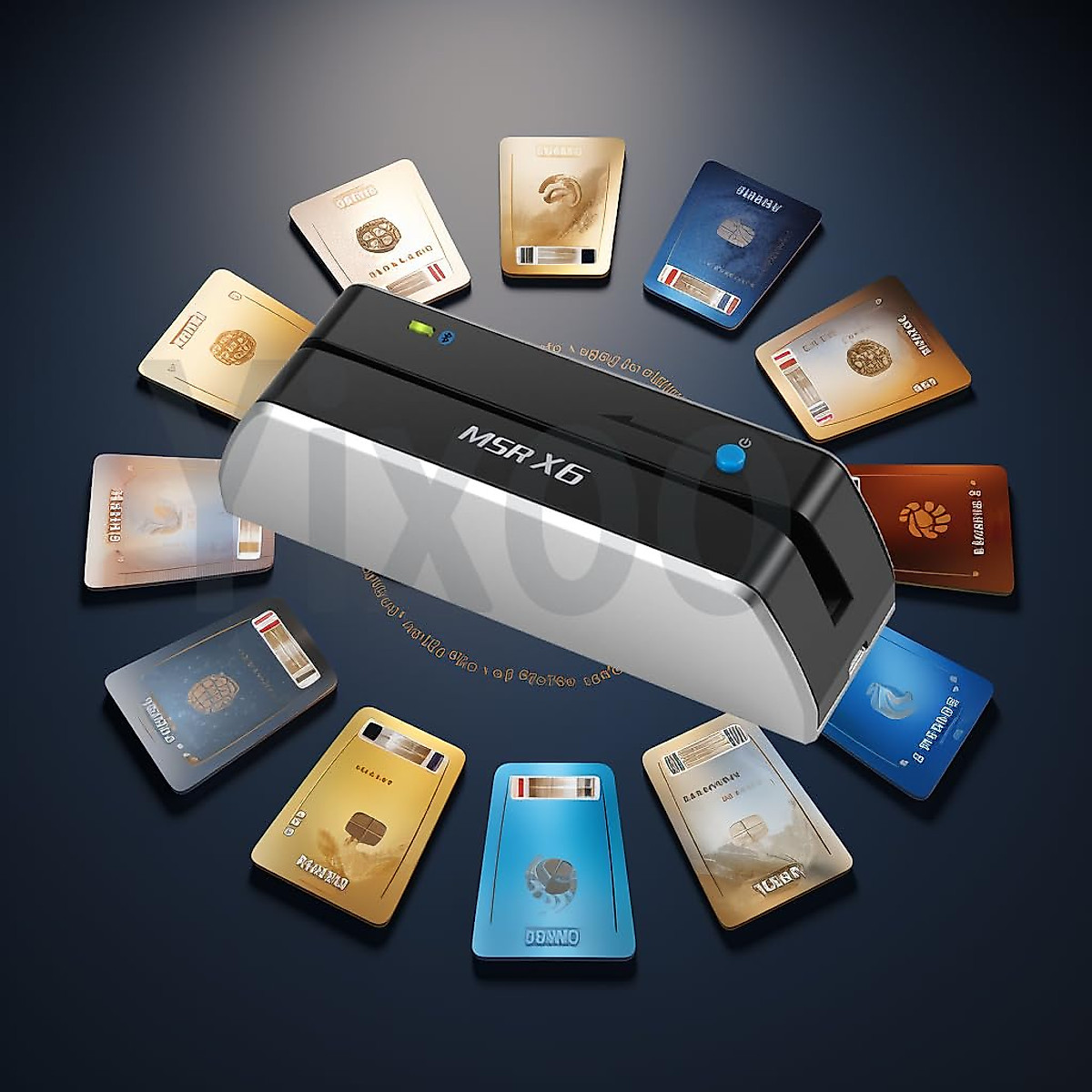 MISIRI X6BT Bluetooth Mag VIP Card Reader Writer Encoder