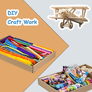 Darnassus 2000+ Craft Kit Library, Crafts Vault Supplies, Arts & Crafts Kit, Crafting Set Kits, Science Kits & Toys, Creative Set, Mega Art & Craft Materials Kit Box for Kids Ages 6-12 Gift