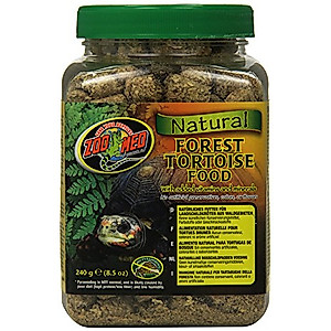 Zoo Med Laboratories SZMZM120 Natural Forest Tortoise Food, 8.5-Ounce