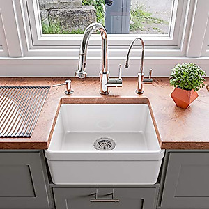 ALFI brand AB507 Kitchen Sink, White