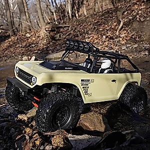 Axial RC Truck 1/10 SCX10 II Deadbolt 4 Wheel Drive Brushed RTR, Battery and Charger Not Included, Tan AXI03025T2 Trucks Electric RTR 1/10 Off-Road