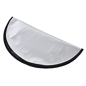 Household Garden Products Fire Pit Mat Heat Resistant Grill Deck Protector Double Sided Round Lawn Mat for Outdoor Camping(24英寸)