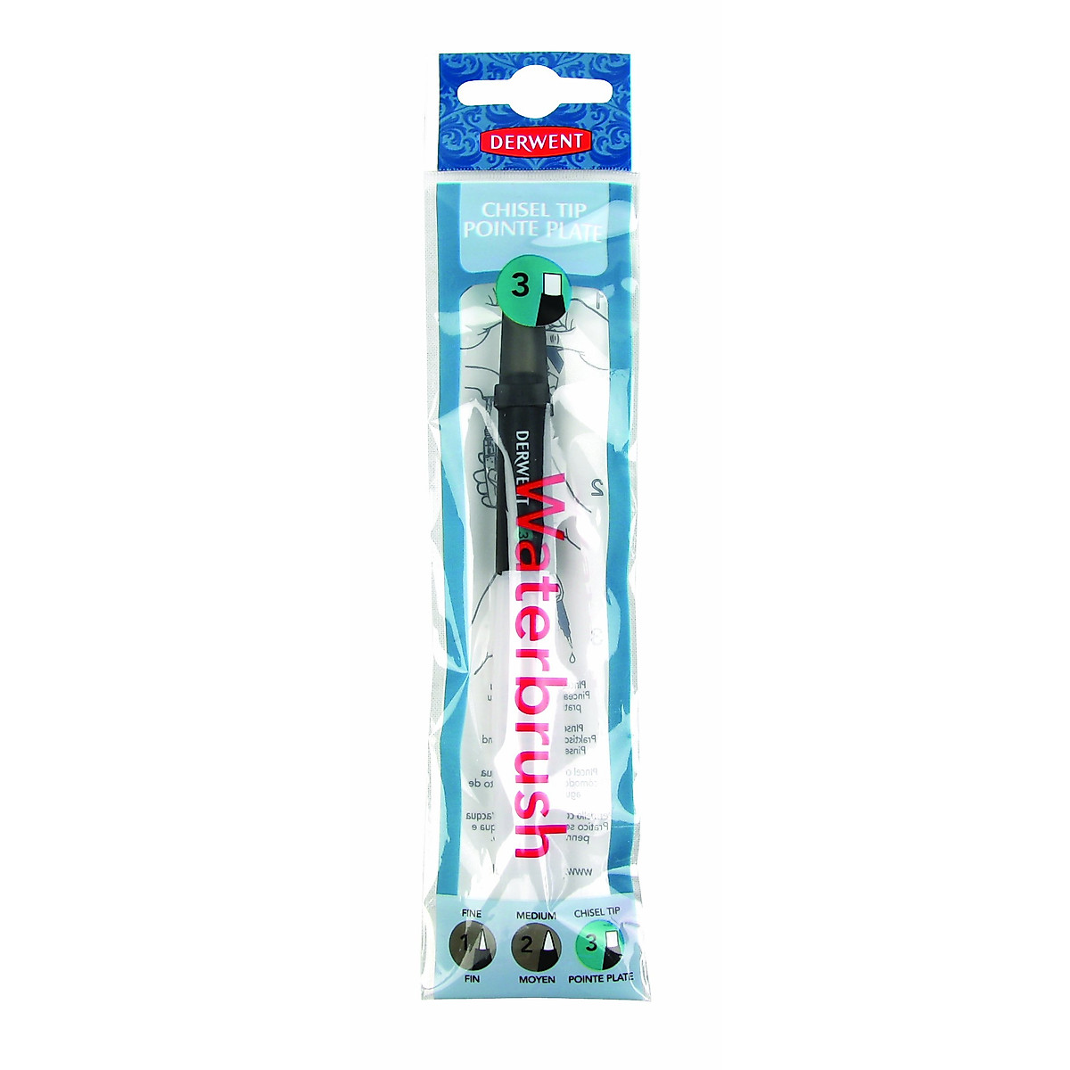 Chisel Tip Waterbrush